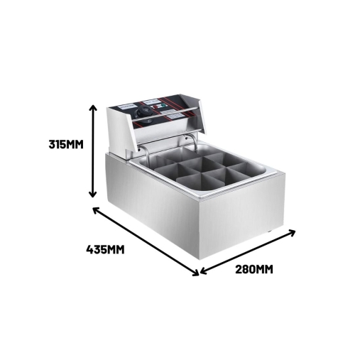 Bakery Electric Oden Cooker Fryer 9 Holes | Largest One-stop Commercial ...