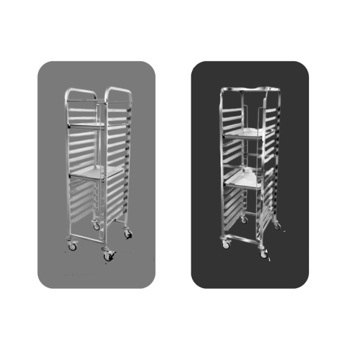 Bakery Stainless Steel Rack for Baking Tray (15 & 30 Tier) | Commercial ...